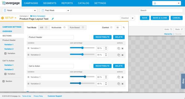 Evergage Launches Multivariate Testing Functionalities - Retail TouchPoints